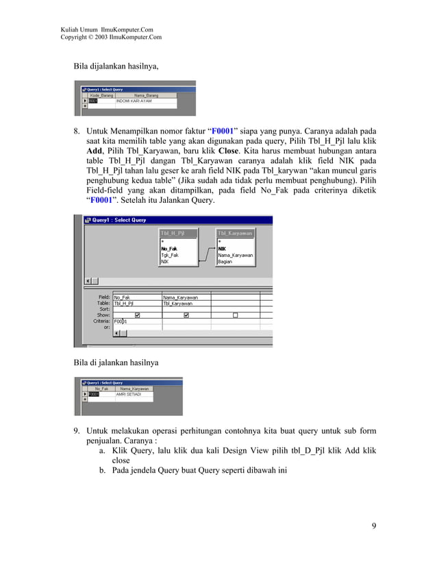 Database access | PDF
