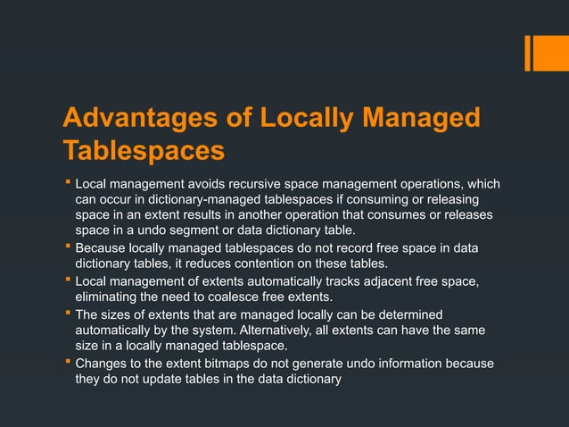 Tablespaces And Datafiles In Database Administration Ppt 1421