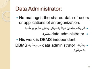 Database Administratore | PPT | Free Download