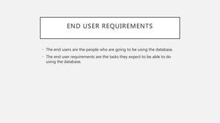 Database Analysis | PPT