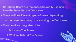 Database and Database Users_Dr.Balamurugan M.pdf