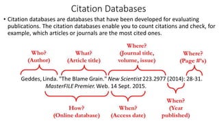 Database and Research Matrix.pptx
