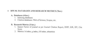 Database and Research Matrix.pptx