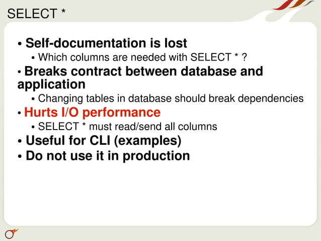 Database Anti Patterns | PPT