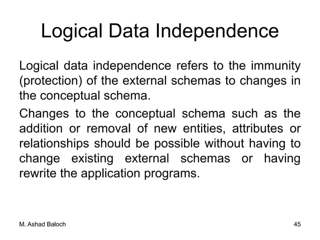 Database architecture, SCHEMAS AND SCHEMA OBJECTS | PPT