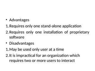 DATABASE ARCHITECTURES AND ITS TYPES.ppt