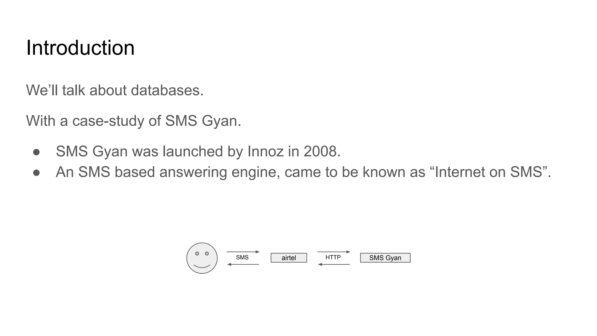 Database Architecture - Case Study - SMS Gyan.pdf