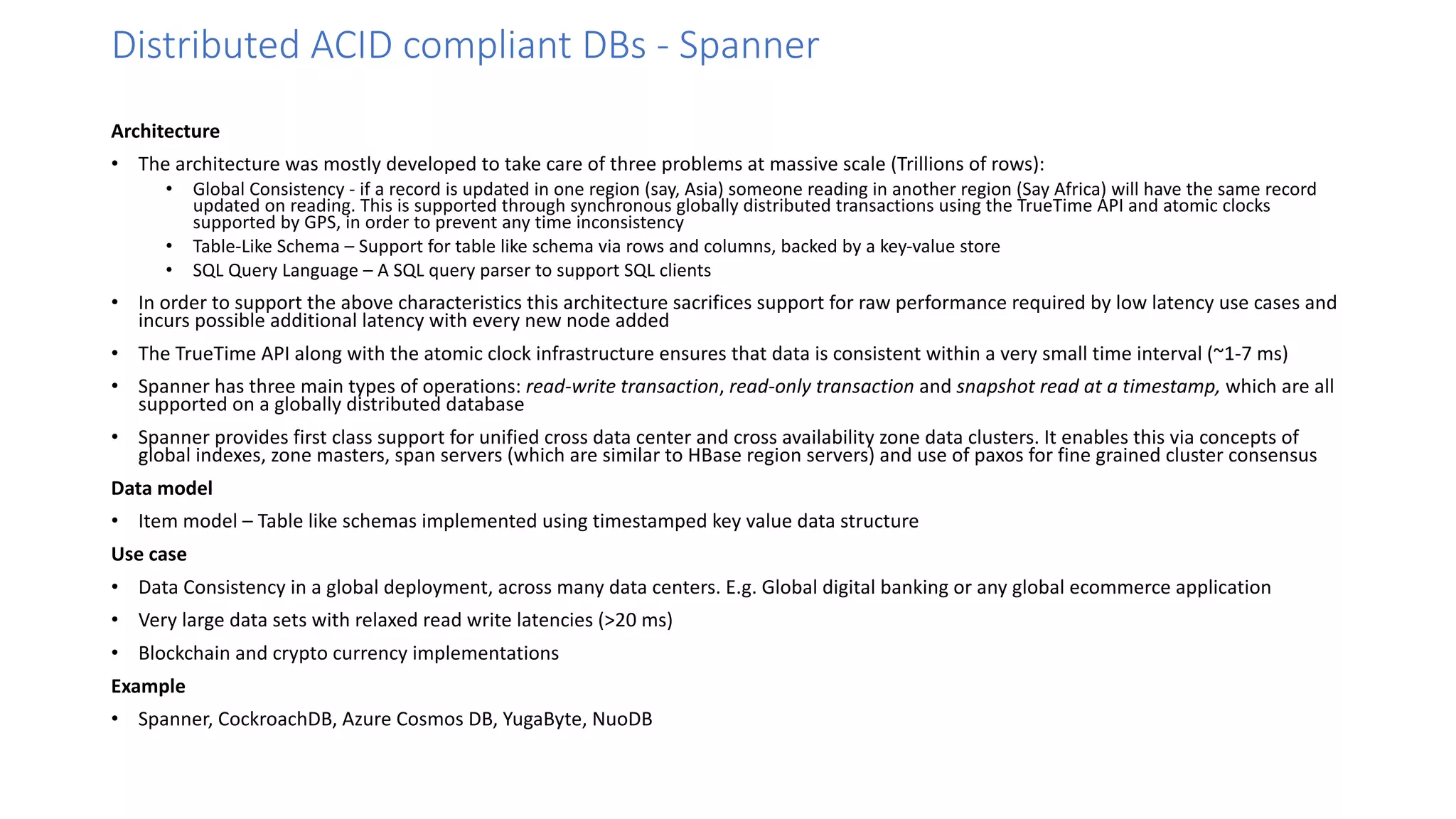 Evolution of Distributed Database Technologies in the Digital era | PPT