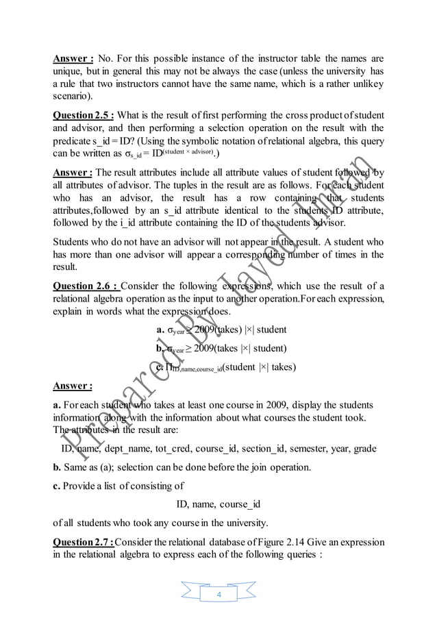 Database Assignment | DOCX