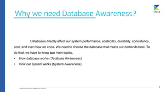 Database awareness | PPT
