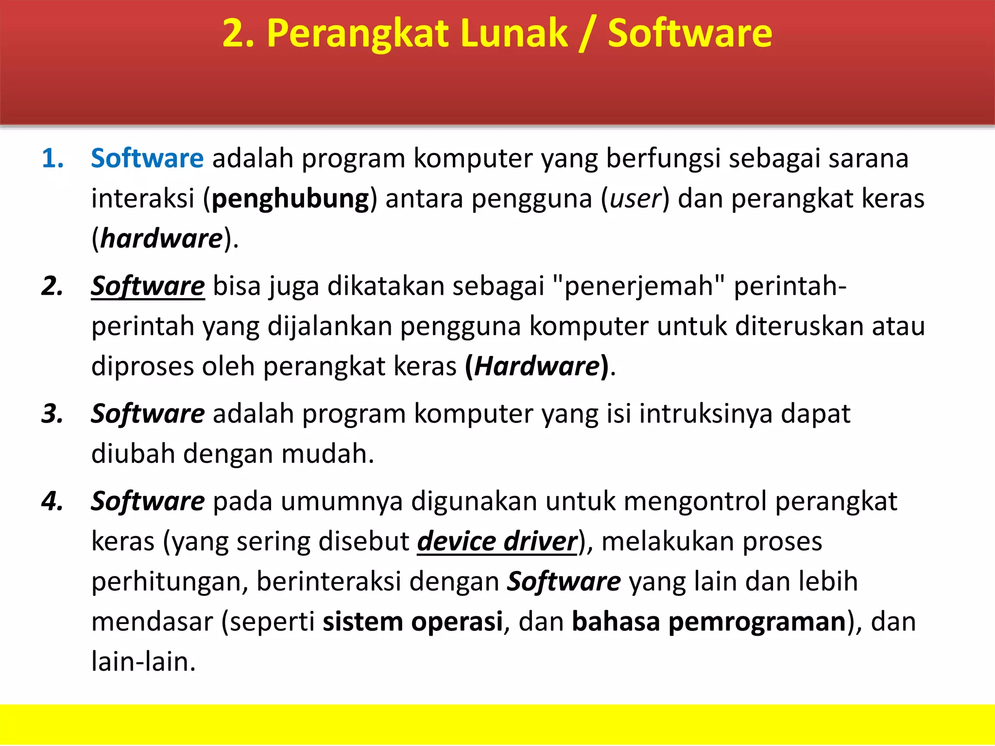 Komponen sistem database | PPT
