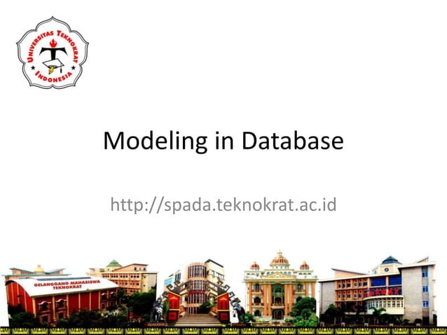 Database Modelling Ppt