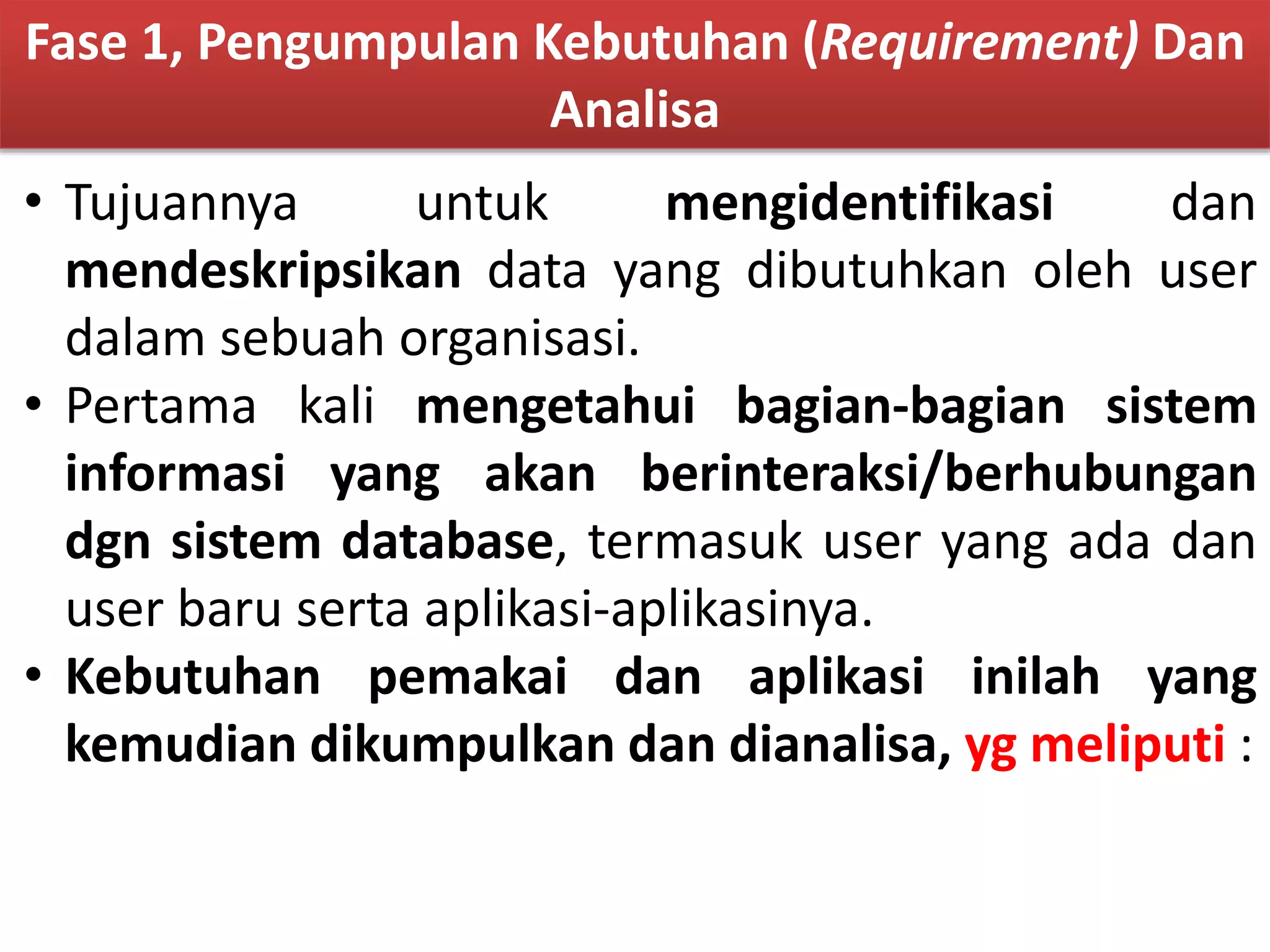 perancangan sistem | PPT perancangan sistem | PPT