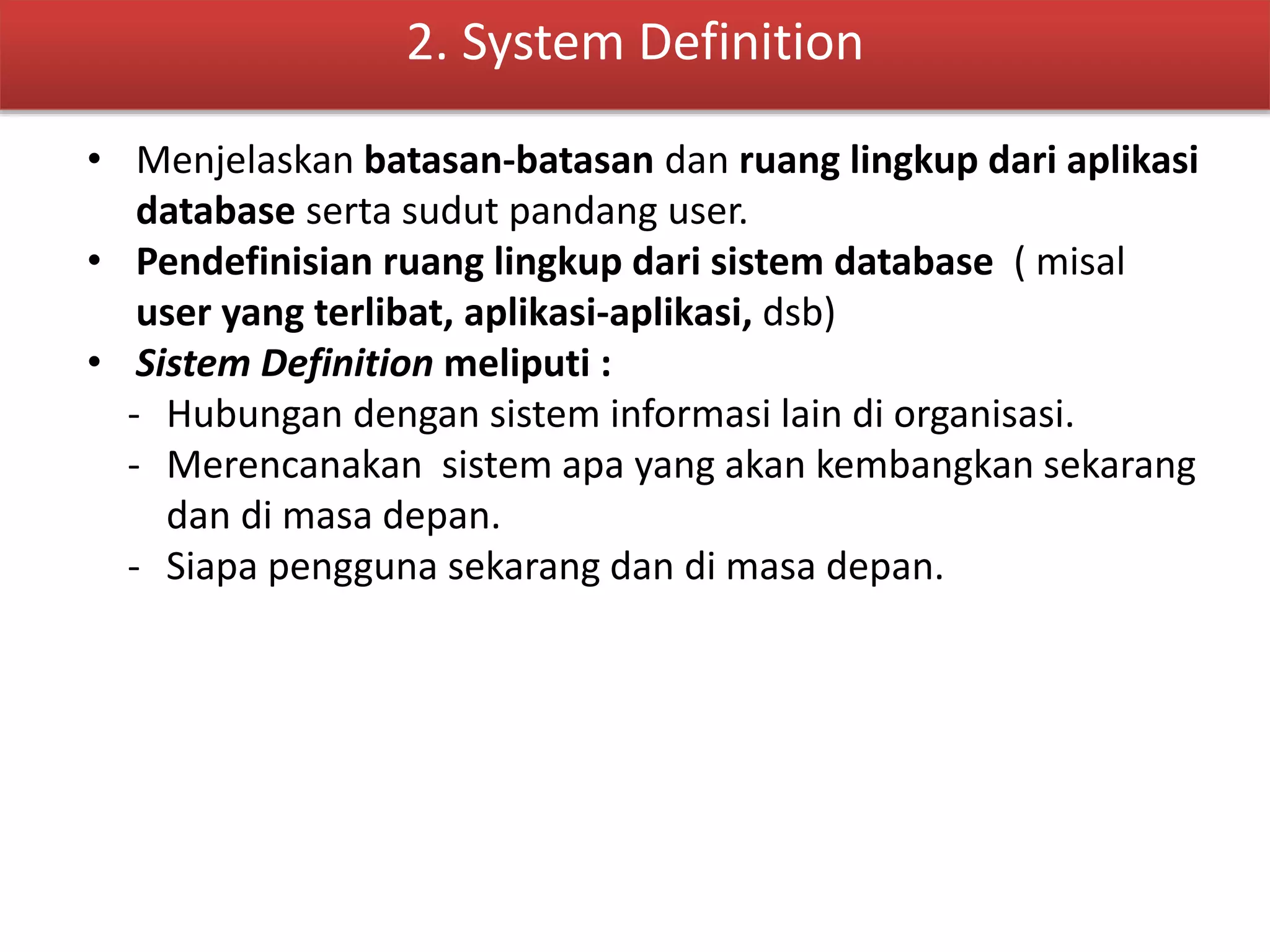 perancangan sistem | PPT perancangan sistem | PPT
