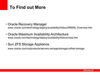 Database backup 110810 | PPT