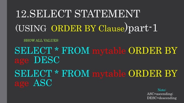 MS SQL Database basic | PPTX | Databases | Computer Software and ...