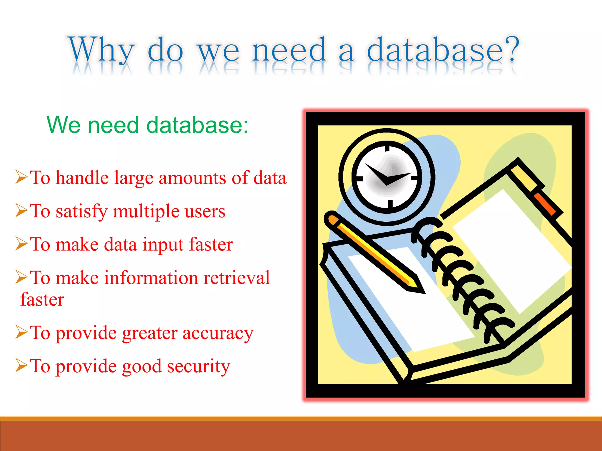 Database basics | PPT