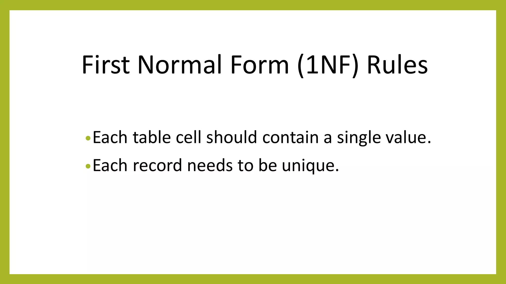 Database Basics | PDF