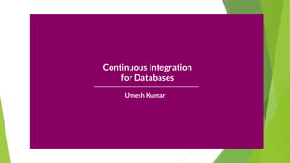 Database CI Demo Using Sql Server | PDF