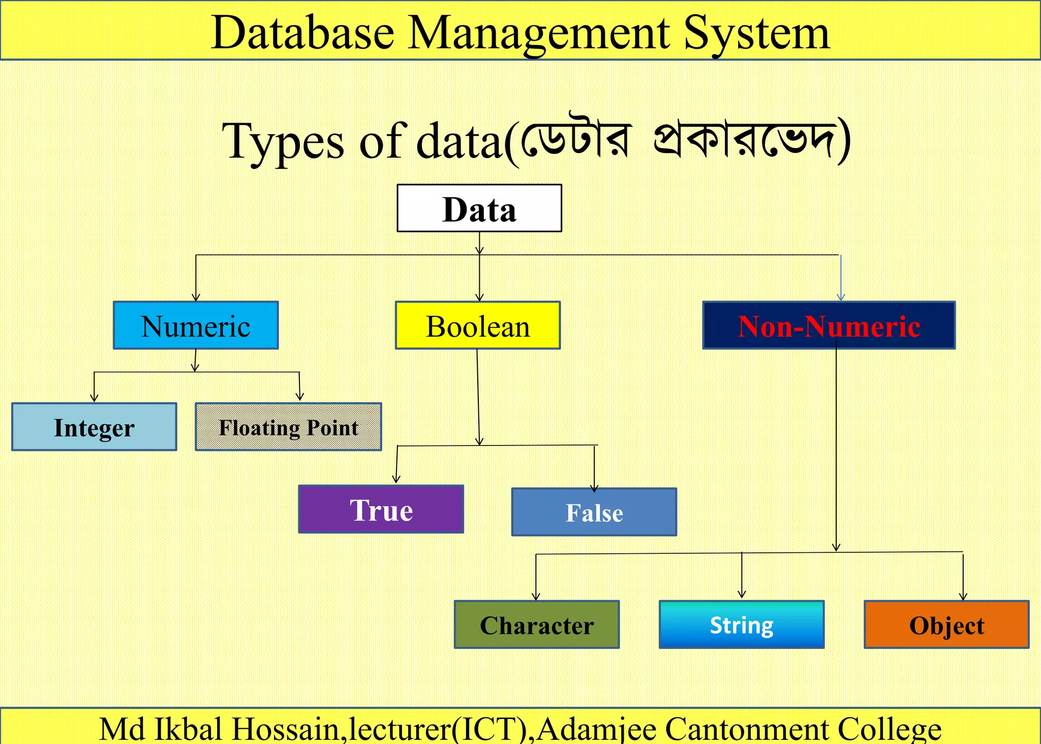 HSC ICT: DATABASE MANAGEMENT SYSTEM( bangla Version) | PDF