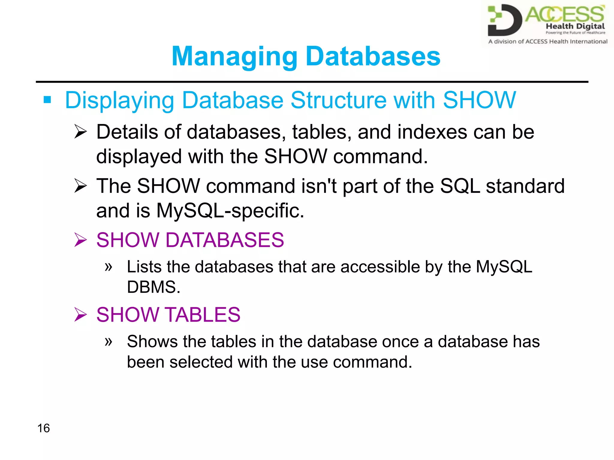 Database concepts | PDF