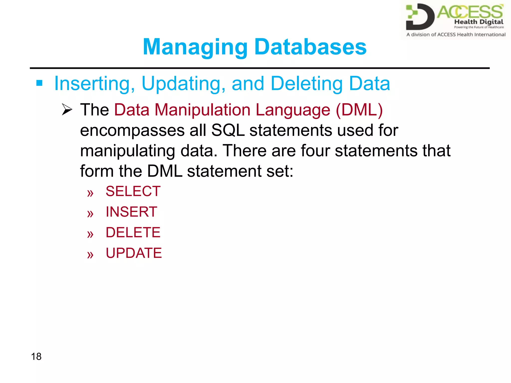 Database concepts | PDF