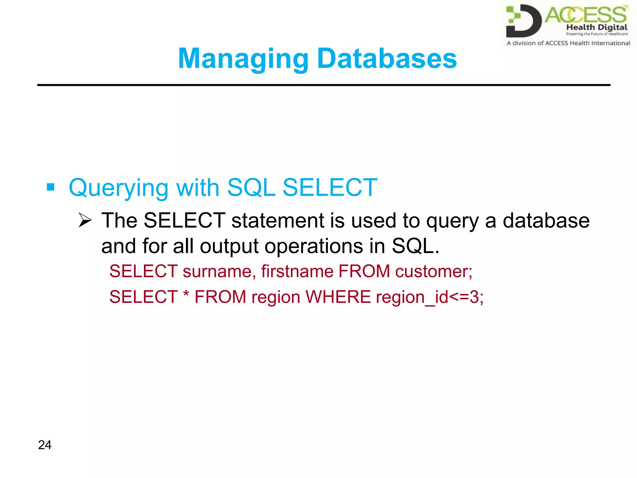 Database concepts | PDF