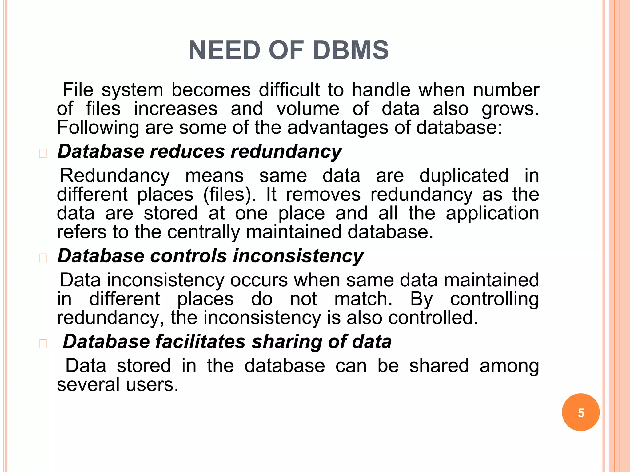 Database Concepts.pptx | Databases | Computer Software and Applications