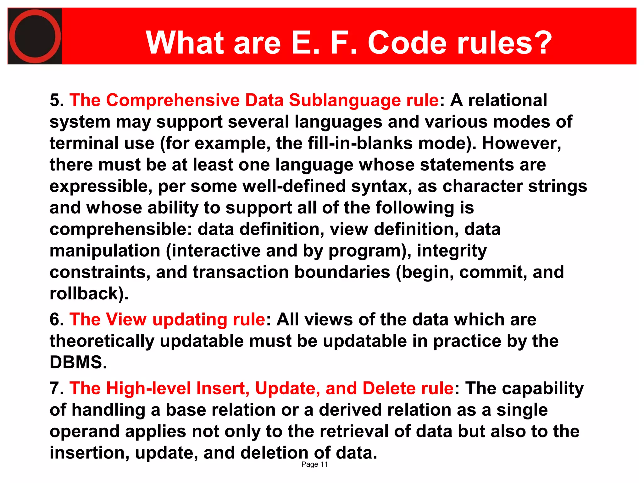 Database Concepts 101 | PPT