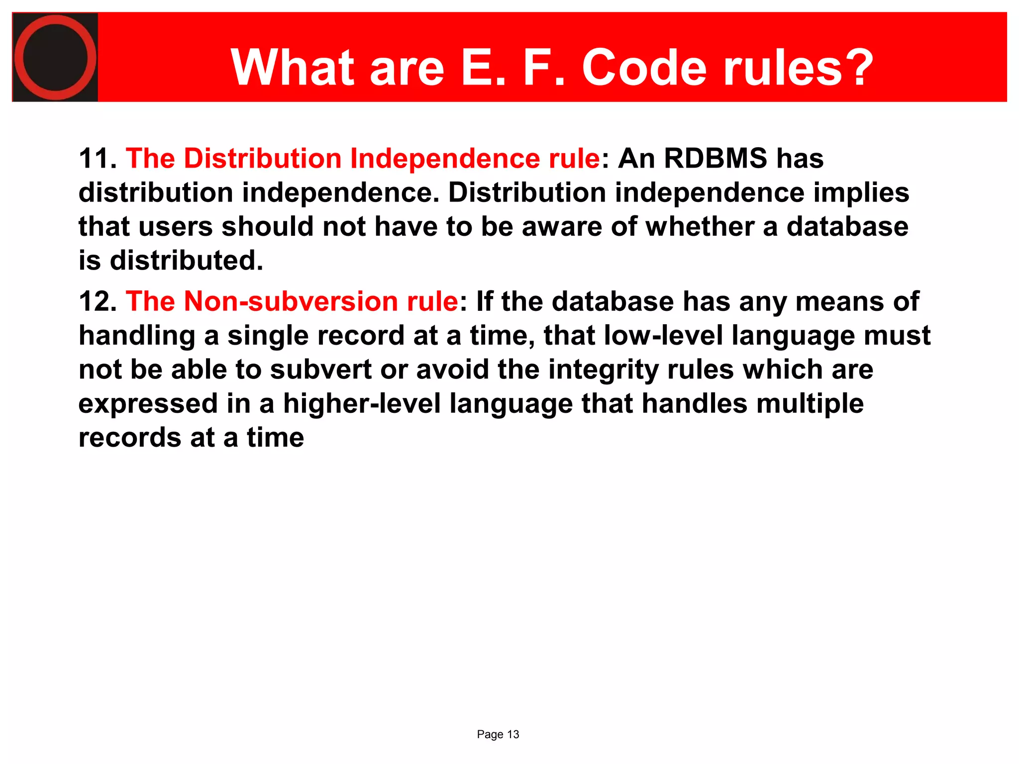Database Concepts 101 | PPT