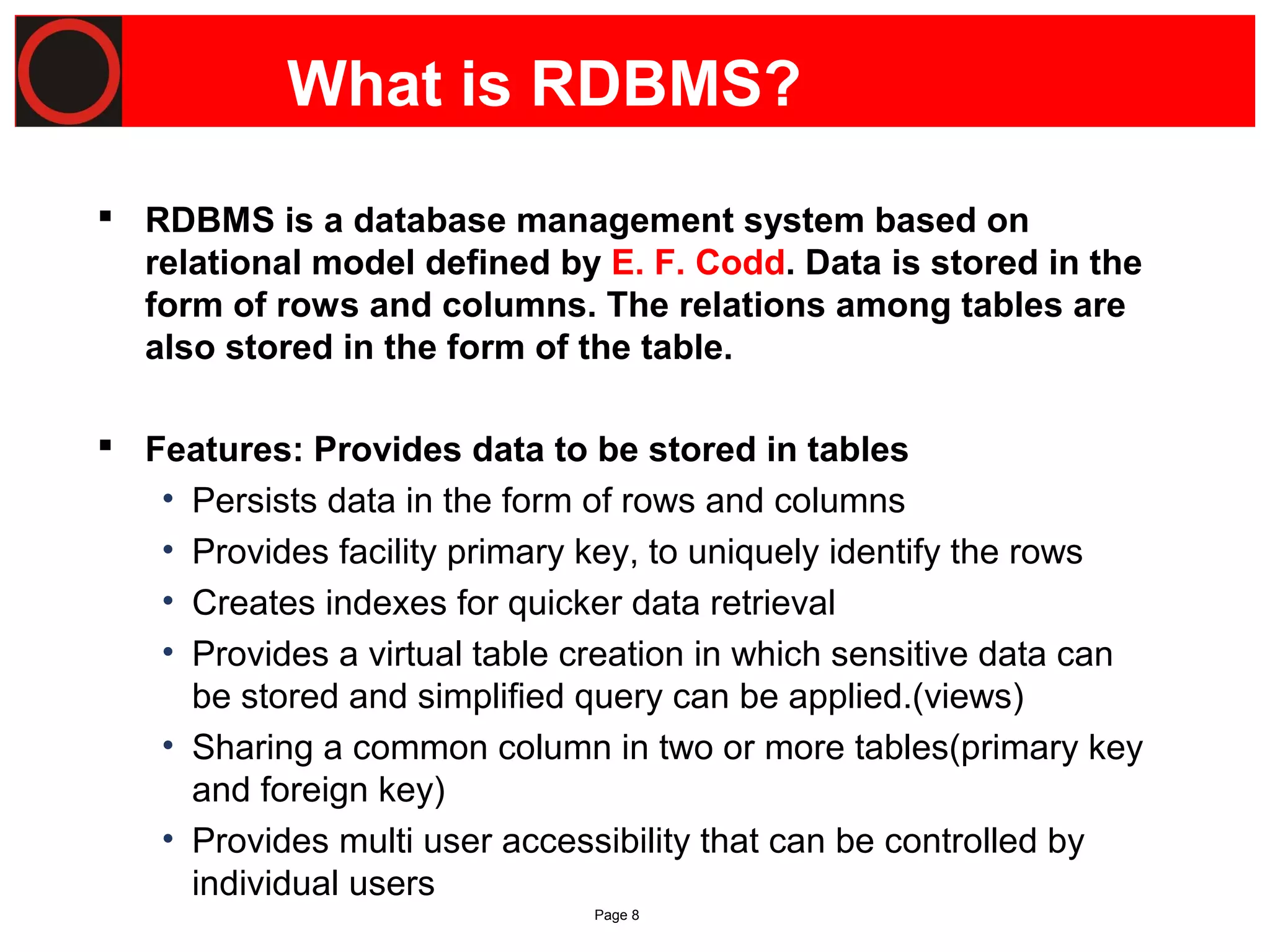 Database Concepts 101 | PPT