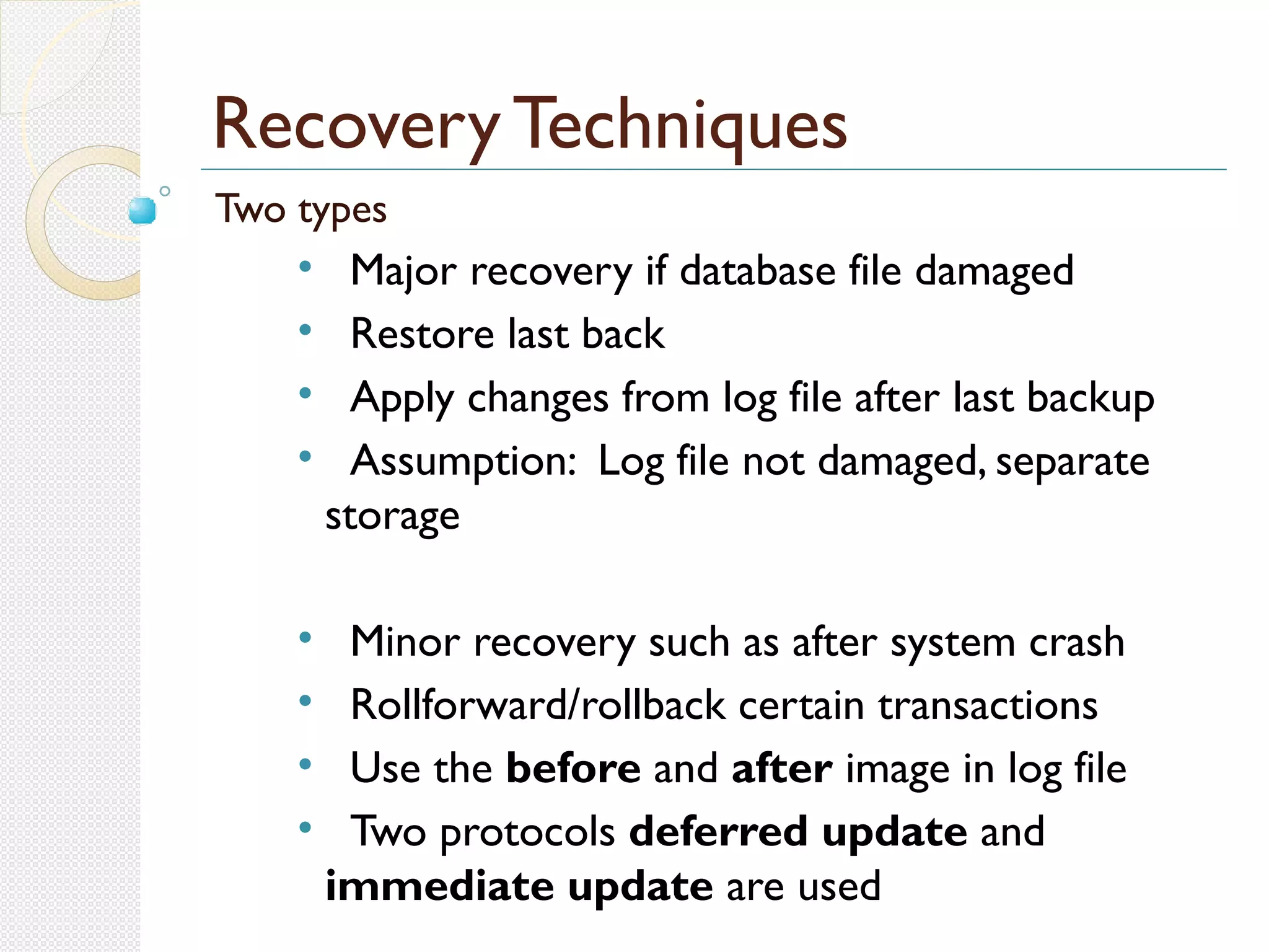 Database Concurrency Control And Recovery 1 Ppt 0370