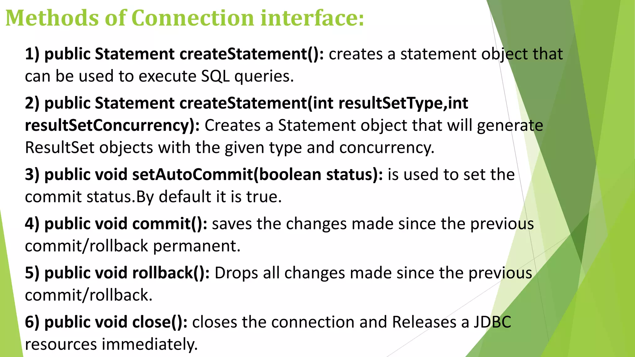 Database connect | PPTX