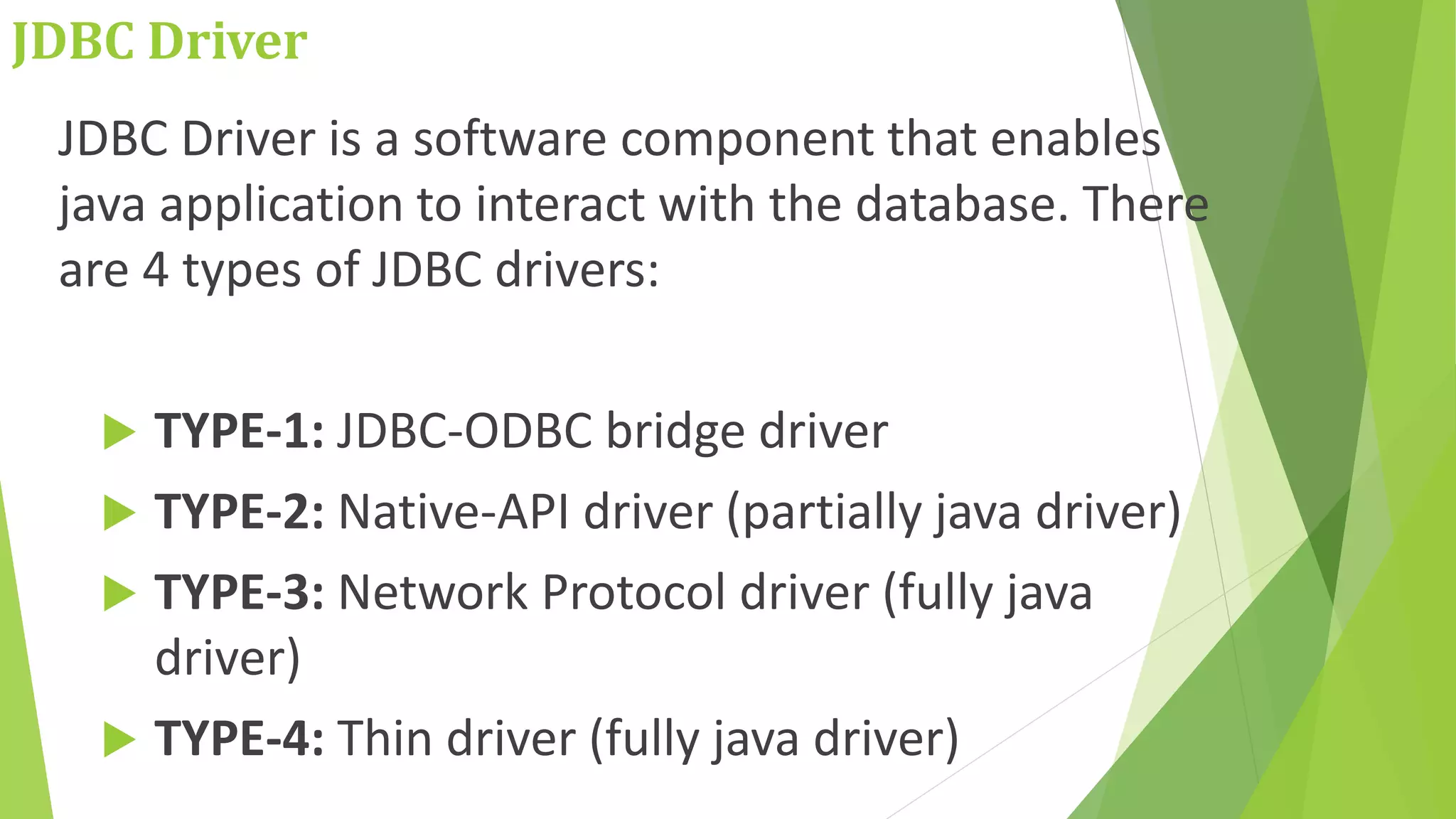 Database connect | PPTX