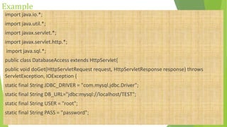Database connect | PPTX