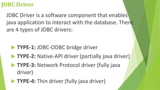 Database connect | PPTX