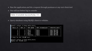Database Connector In Mule Part-5 Truncate (DDL) Operation | PPSX | Databases | Computer ...