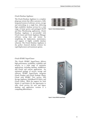 Database consolidation onto private | PDF