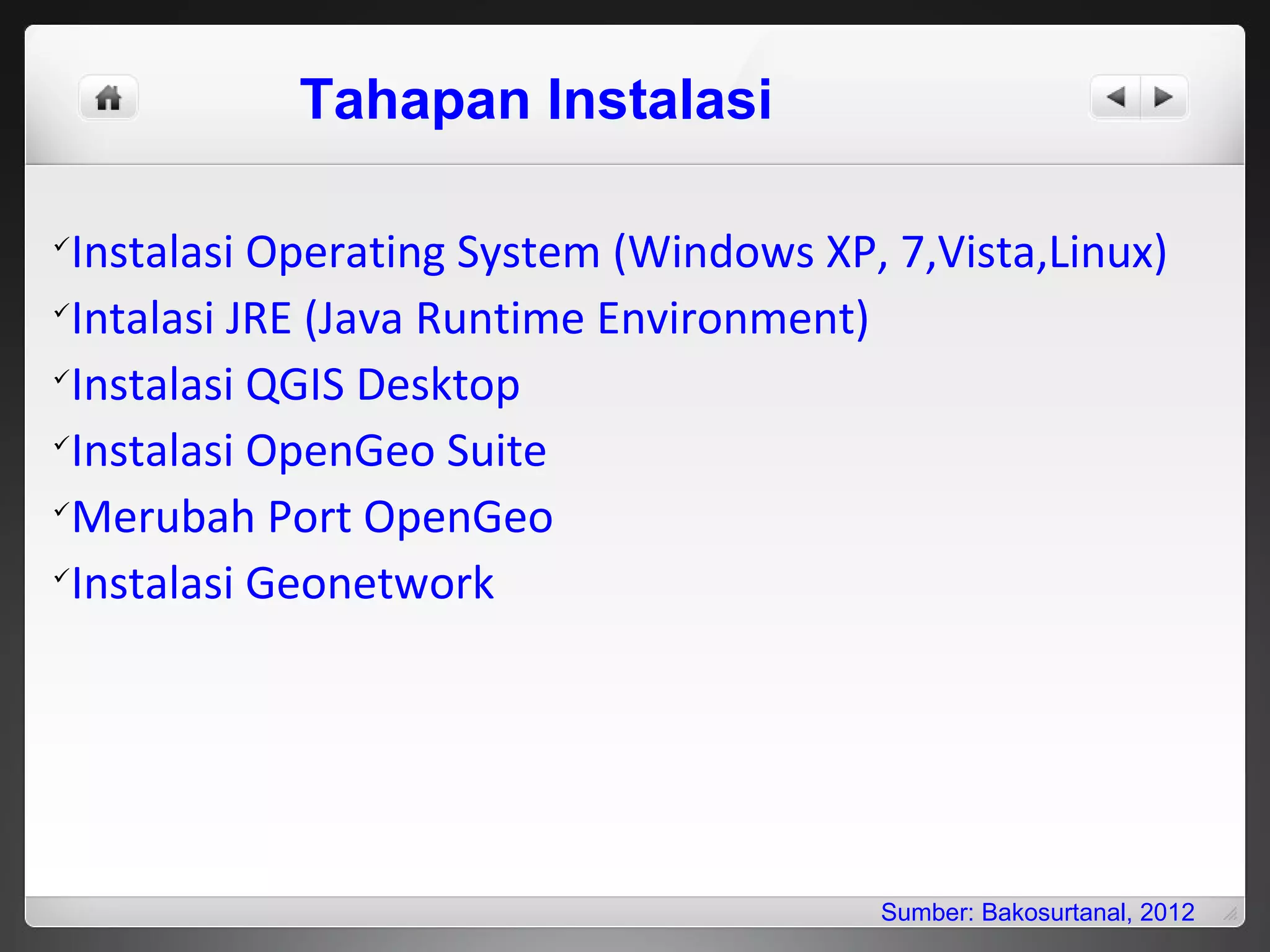 Database dan aplikasi geospasial | PPT