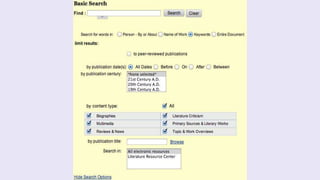 Database derby | PPT