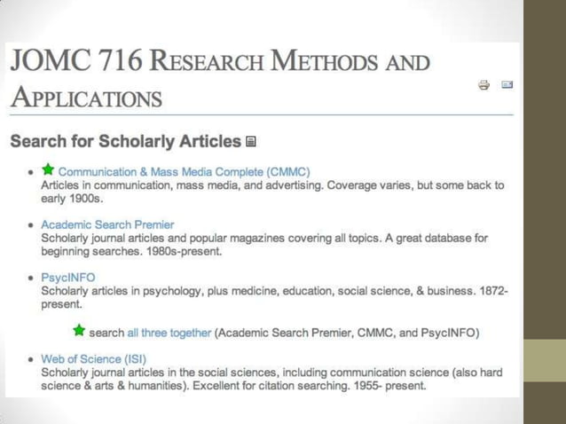 Choosing Databases in EBSCO | PPTX | Databases | Computer Software and Applications