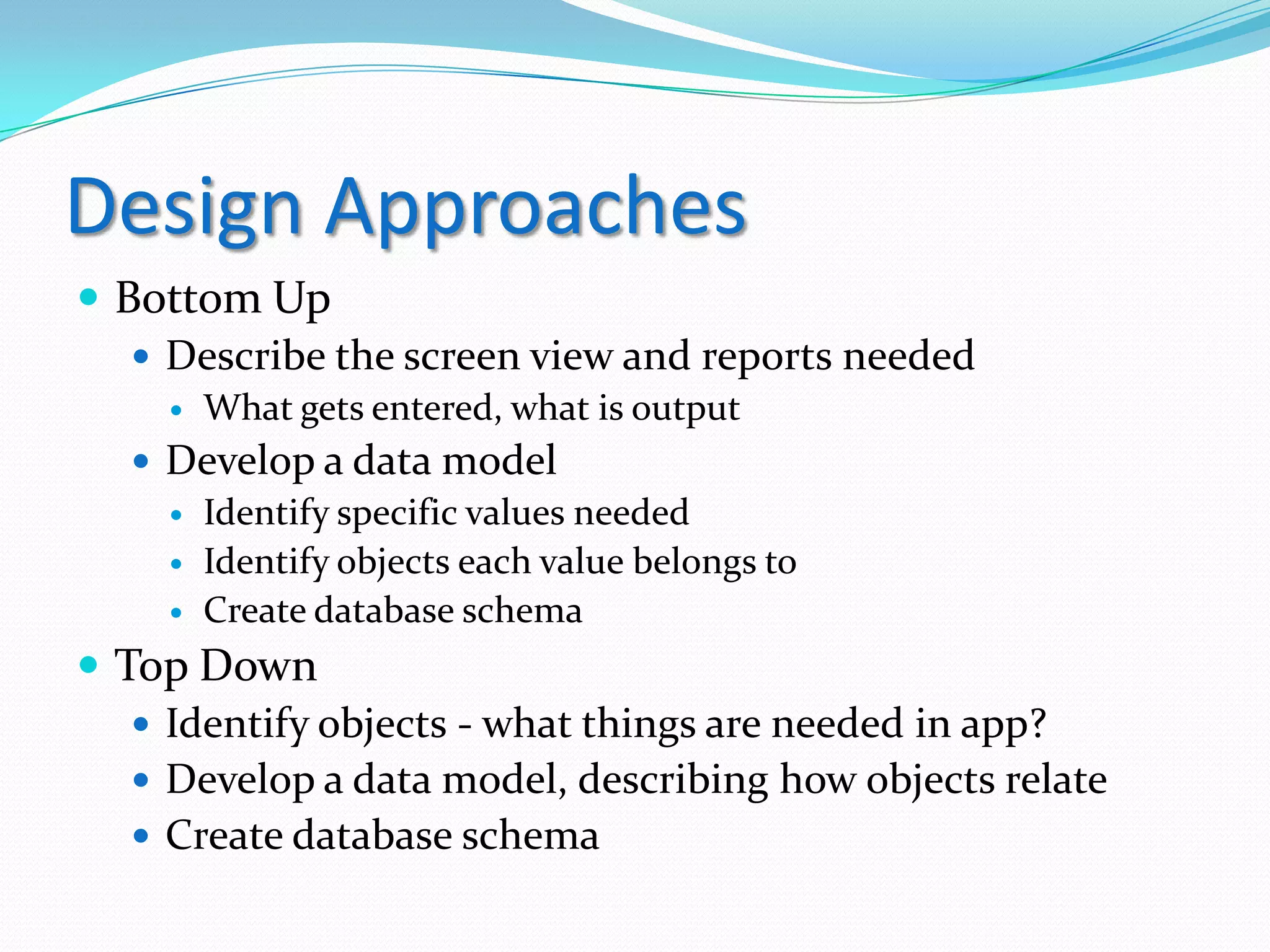 Intro to Database Design | PPT
