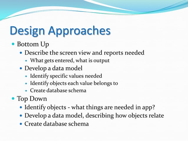 Intro to Database Design | PPT