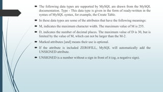 Database design | PPT