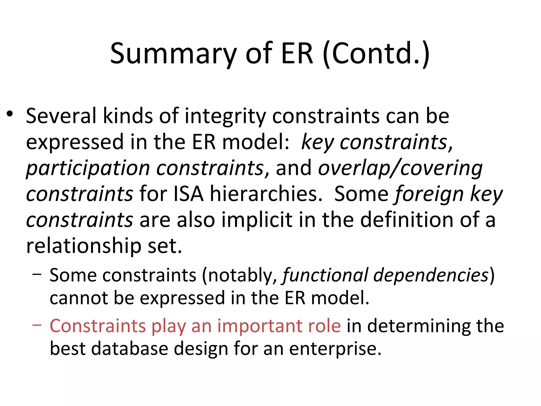 Database design | PPT