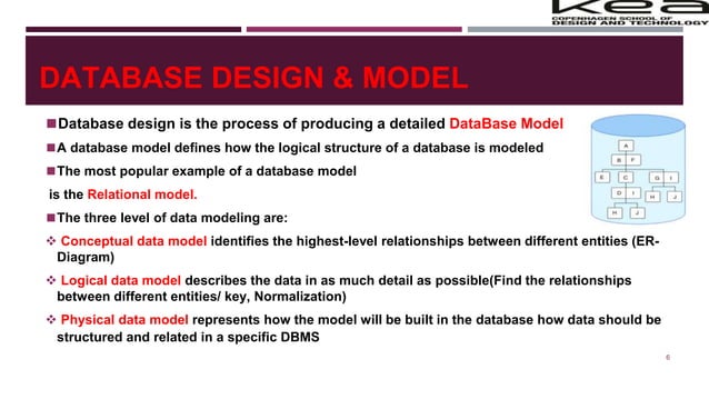 Data base design | PPT