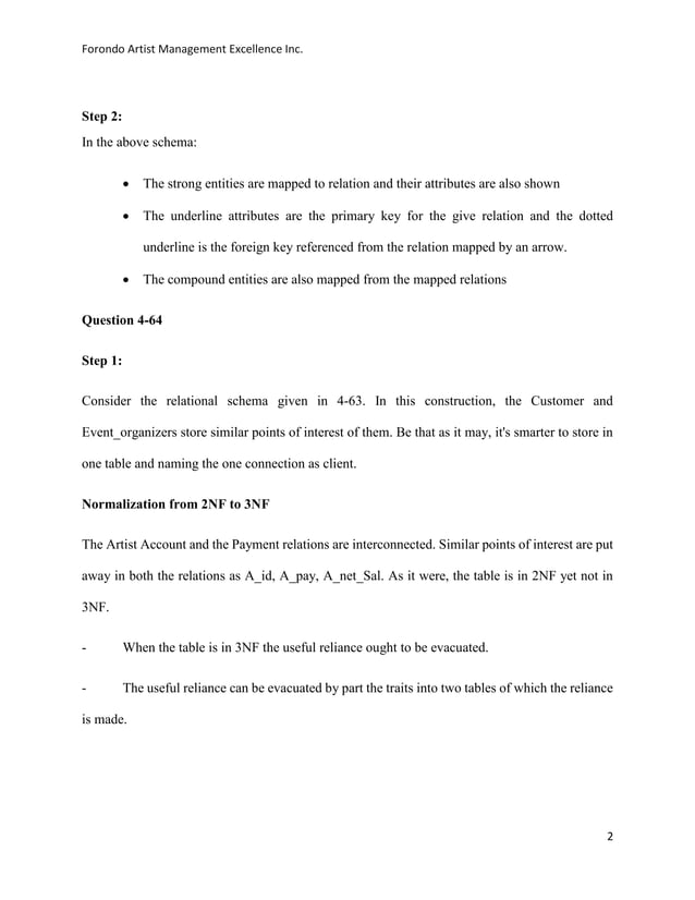 Database Design Answer.docx | Databases | Computer Software and Applications