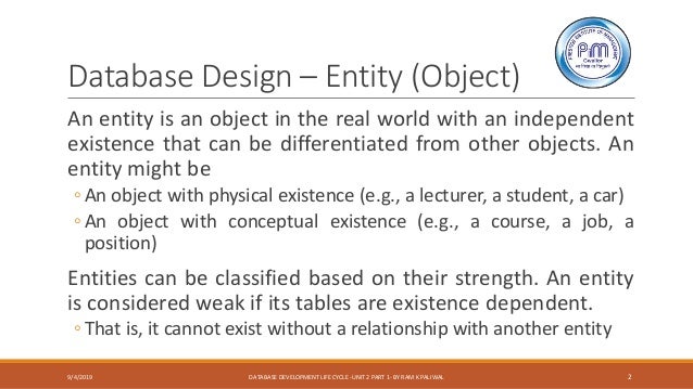 Database design (entity, entity set and entity type) unit 2 part 3