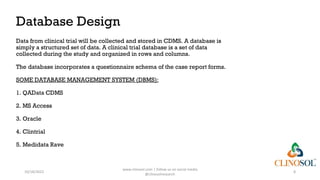 Database Designing in CDM | PPTX