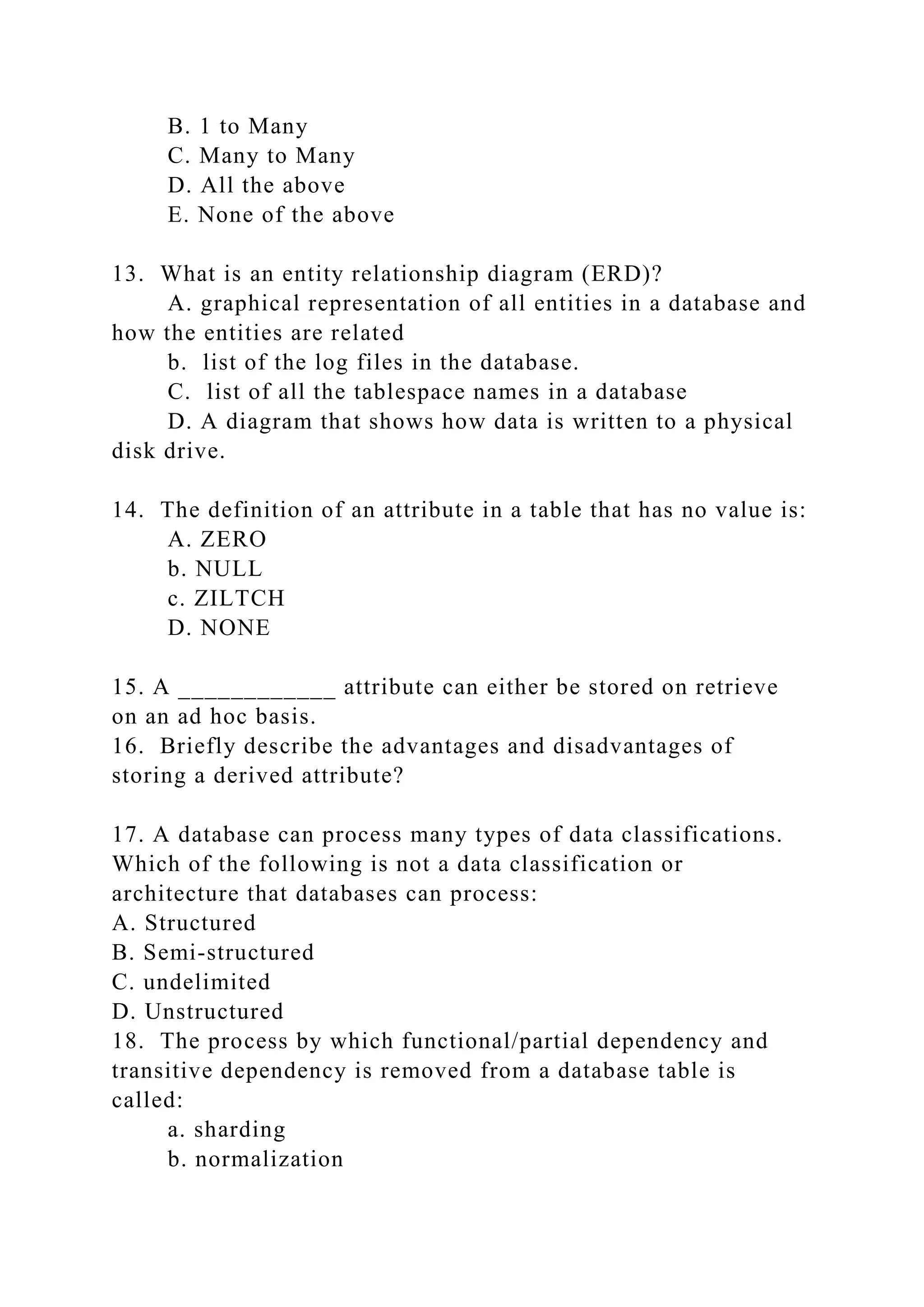Database Design Mid Term ExamSpring 2020Name ________________.docx